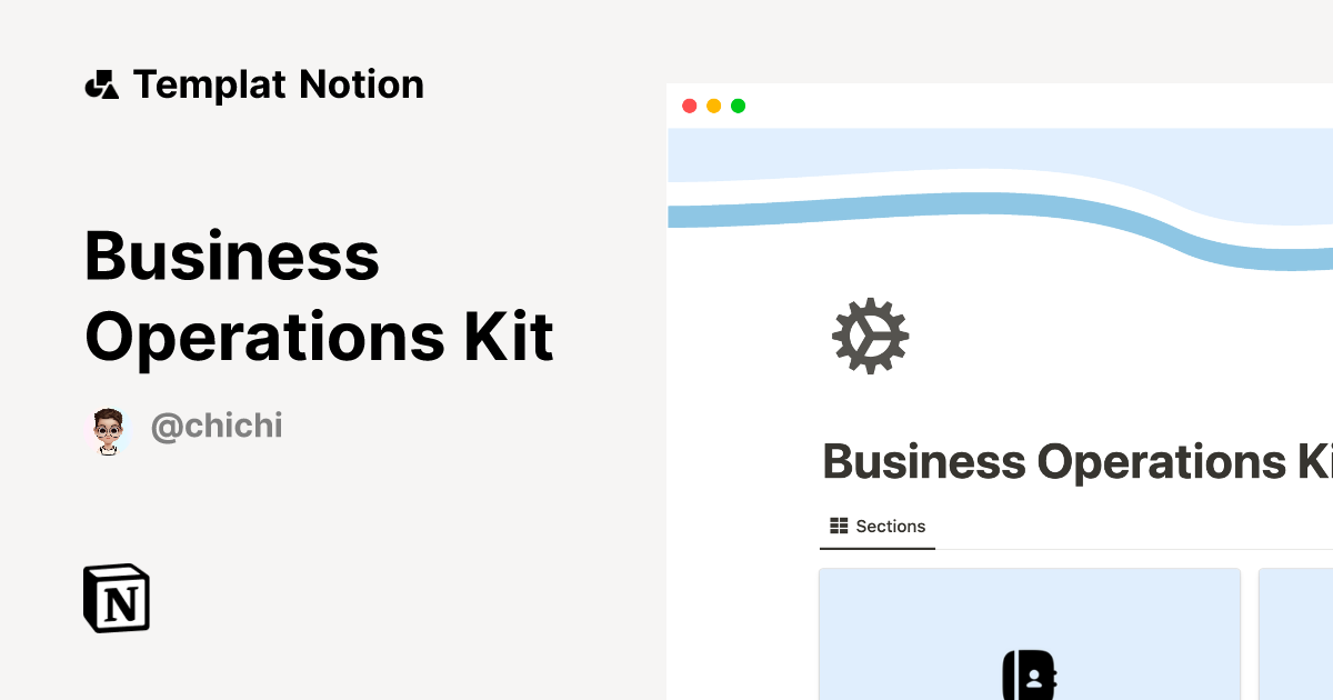 Templat Business Operations Kit | Notion Marketplace