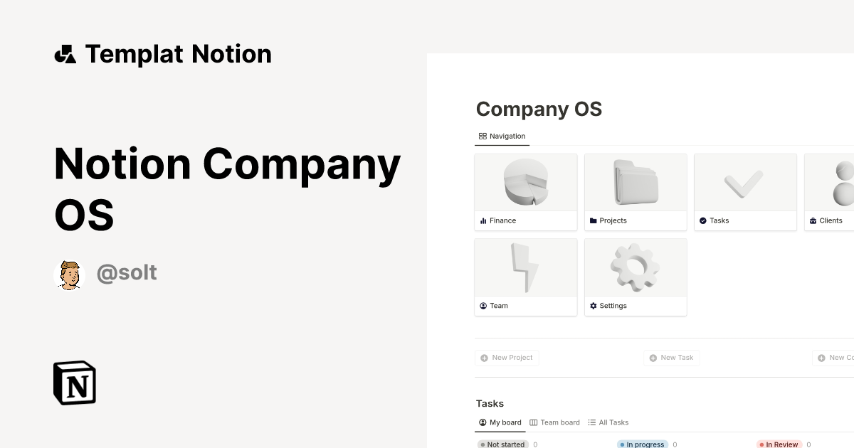 Templat Notion Company OS | Notion Marketplace