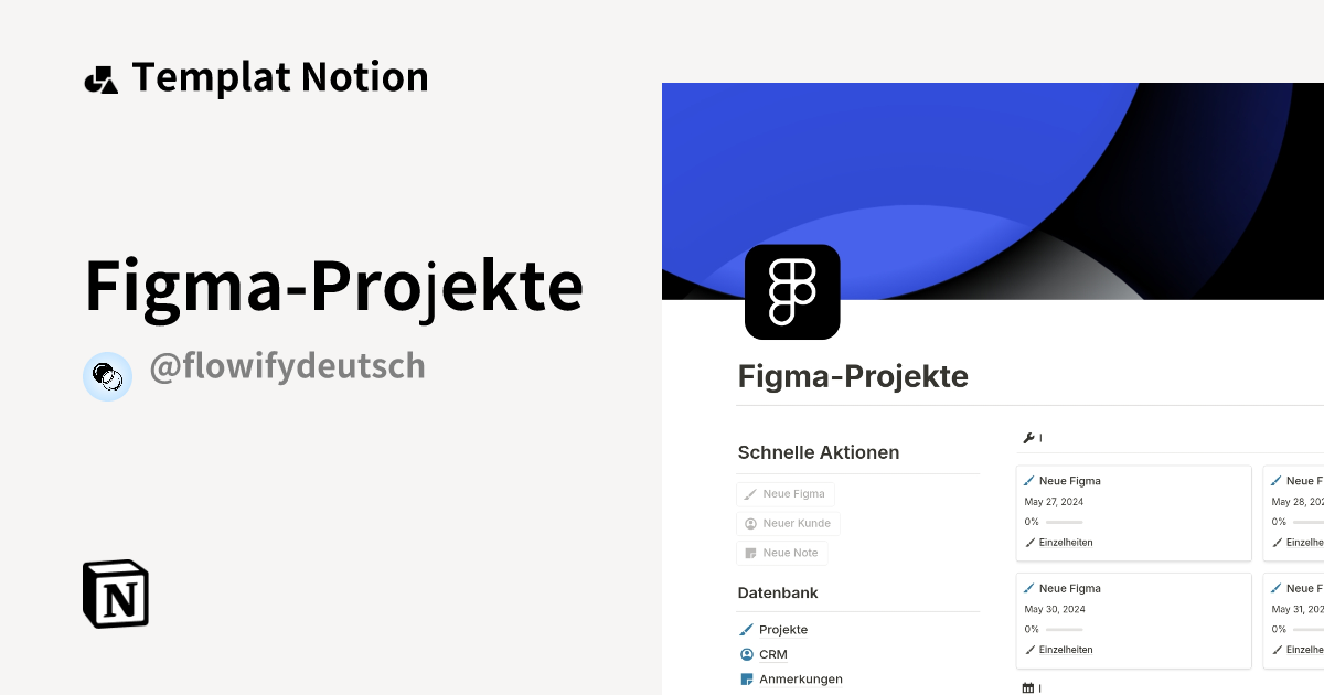 Templat Figma-Projekte | Notion Marketplace