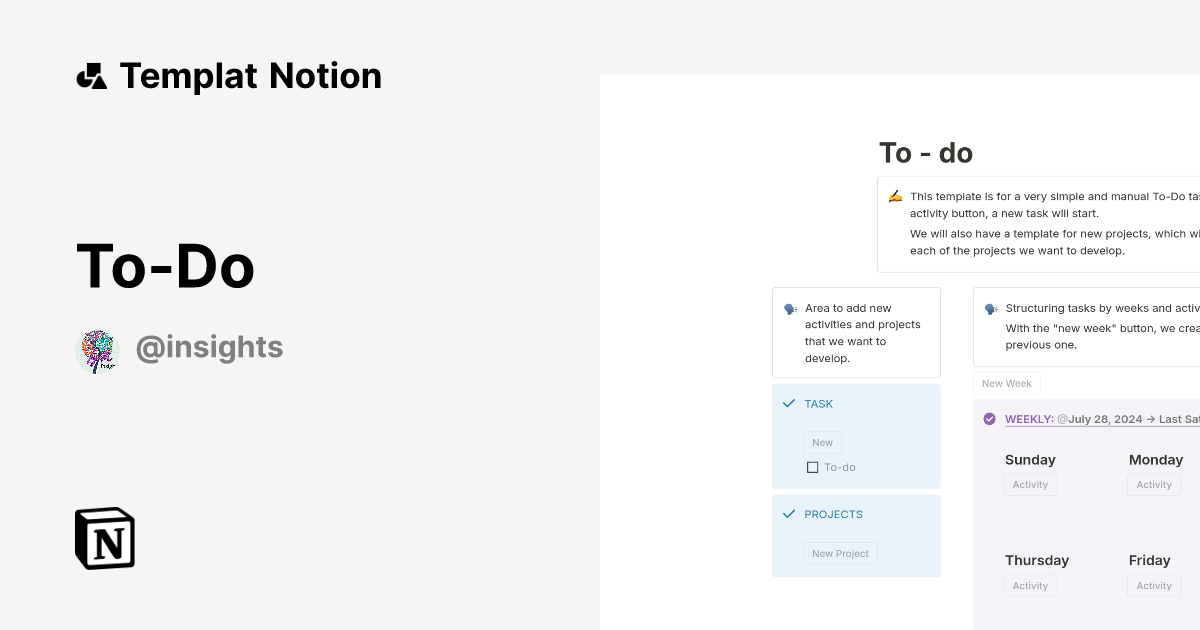 Templat To-Do | Notion Marketplace