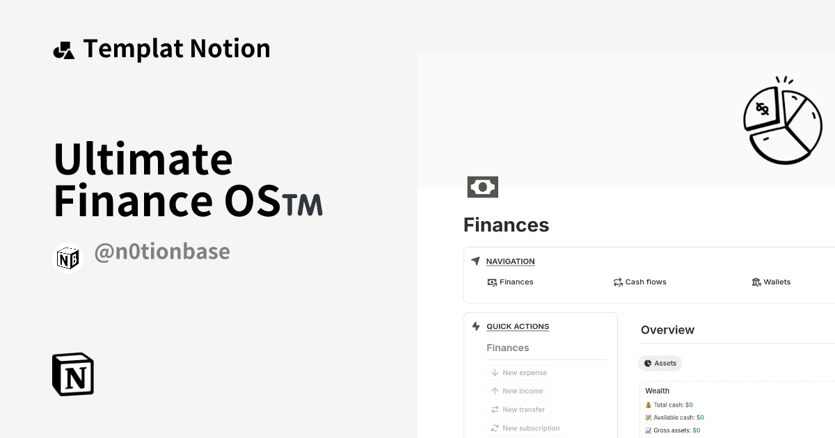 Templat Ultimate Finance OS™ | Notion Marketplace