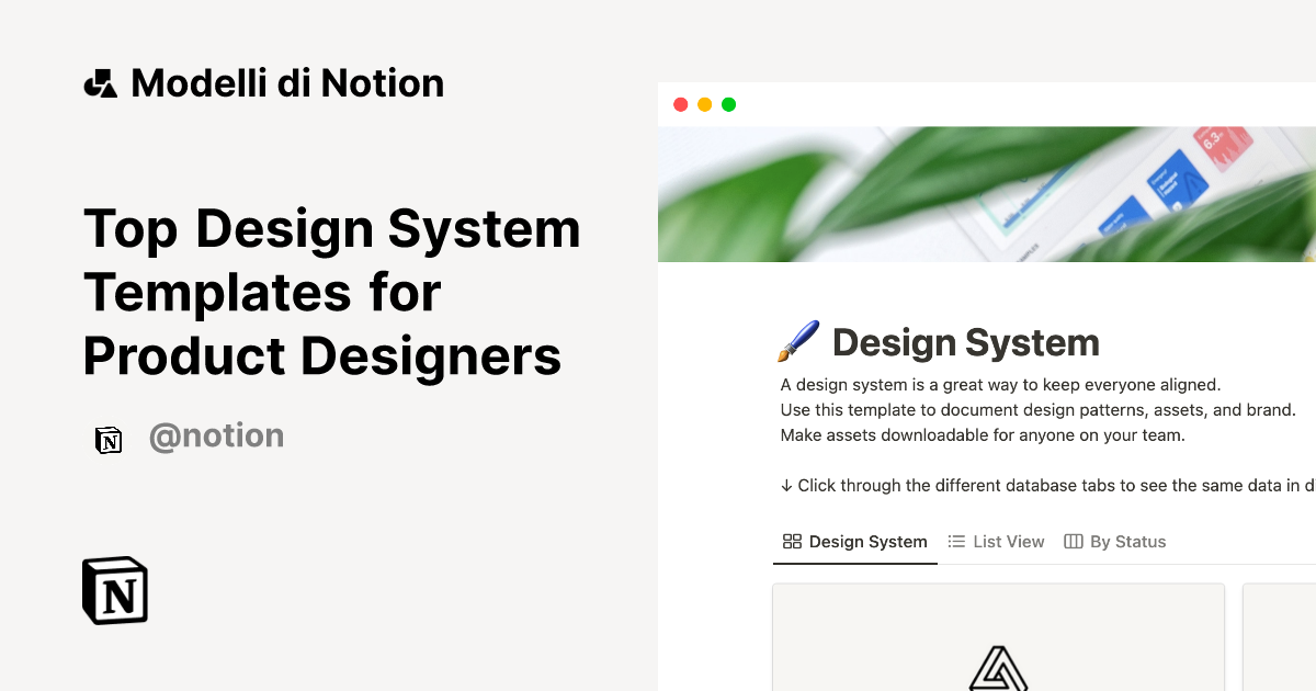 Top Design System Templates for Product Designers | Marketplace dei ...