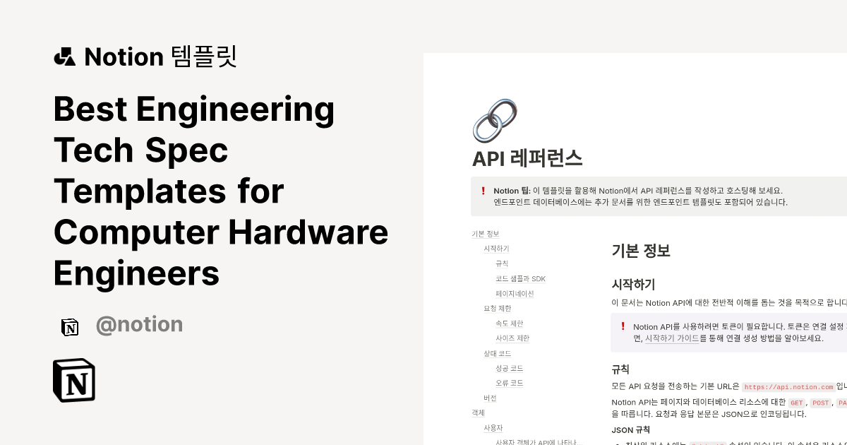 Best Engineering Tech Spec Templates for Computer Hardware Engineers ...