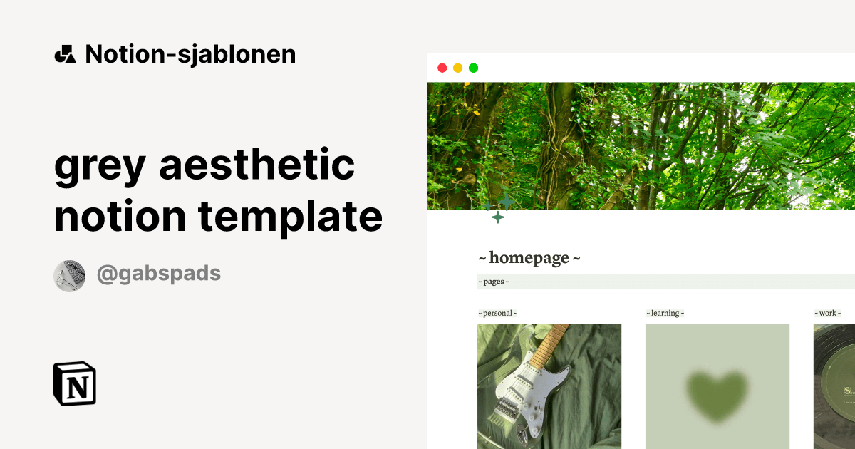 grey aesthetic notion template-sjabloon van ~ aesthetic useful ...