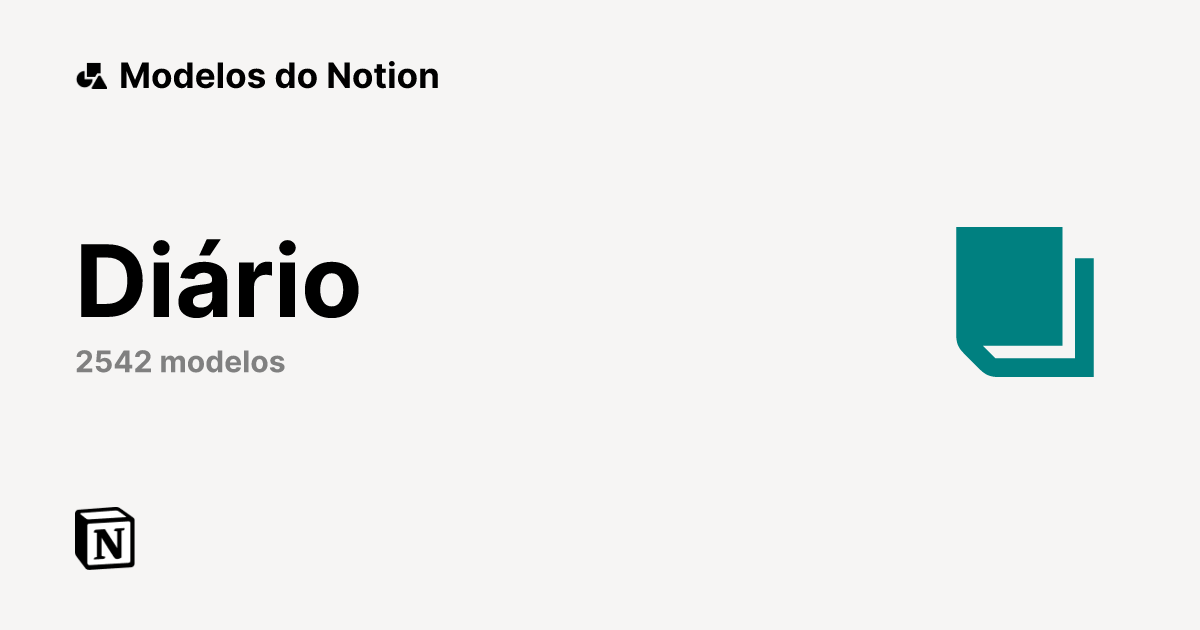 Melhores modelos para Diário do Notion | Marketplace do Notion