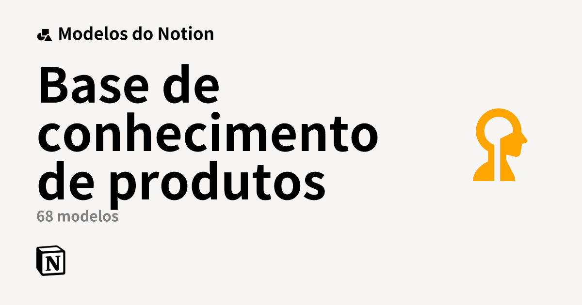 Modelos grátis para Base de conhecimento de produtos do Notion | Marketplace do Notion