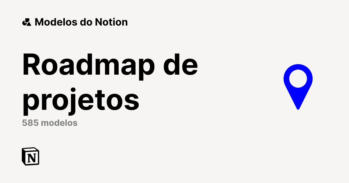Modelos grátis para Roadmap de projetos do Notion | Marketplace do Notion