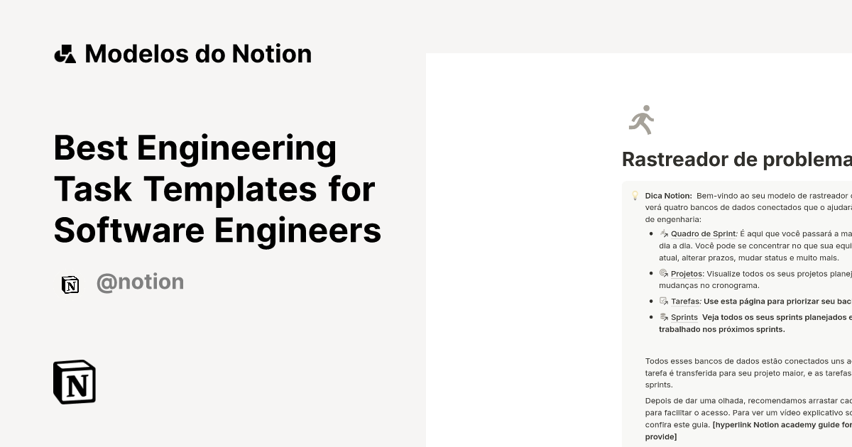 Best Engineering Task Templates for Software Engineers | Marketplace de ...