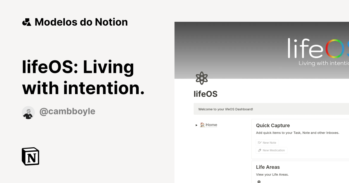 lifeOS: Living with intention. Modelo por Cameron Boyle | Marketplace ...