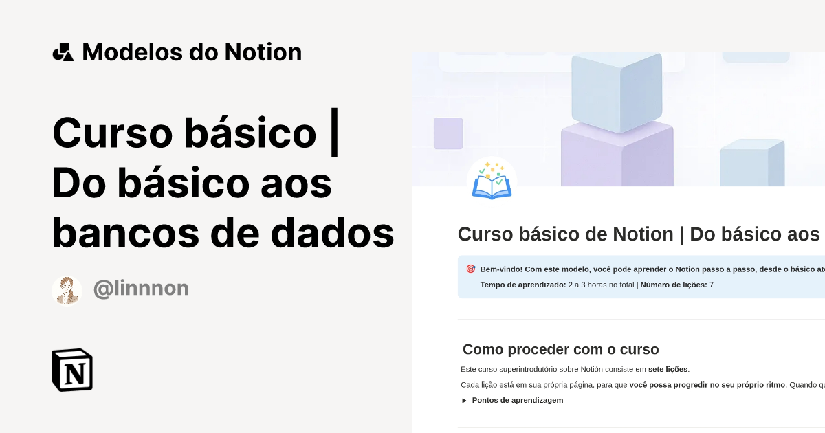 超入門講座 | 基本操作からデータベースまで完全マスター Modelo por りのん | Marketplace do Notion
