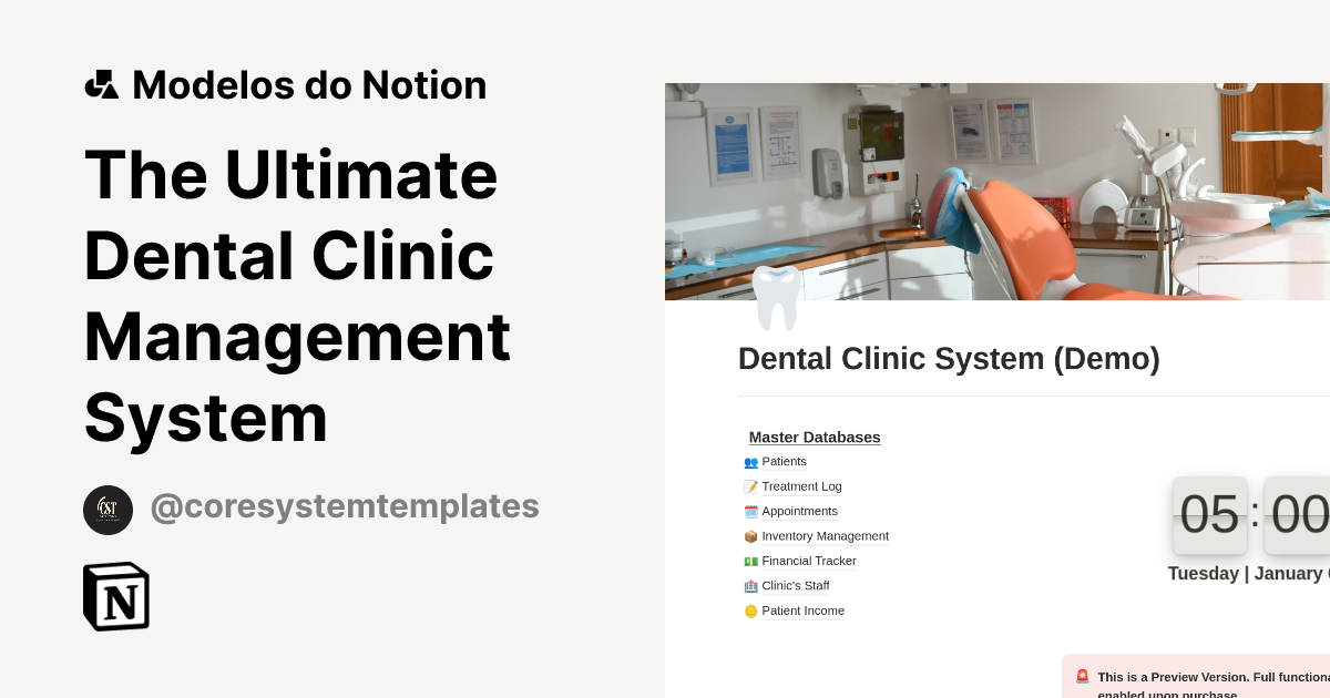 The Ultimate Dental Clinic Management System Modelo por Core Systems ...