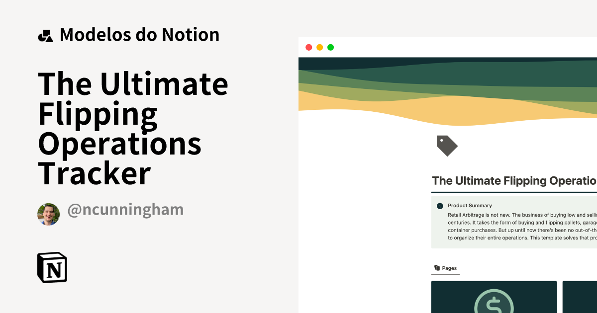 The Ultimate Flipping Operations Tracker Modelo por Nathan Cunningham ...