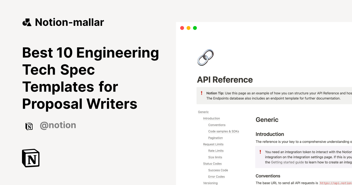 Best 10 Engineering Tech Spec Templates for Proposal Writers ...