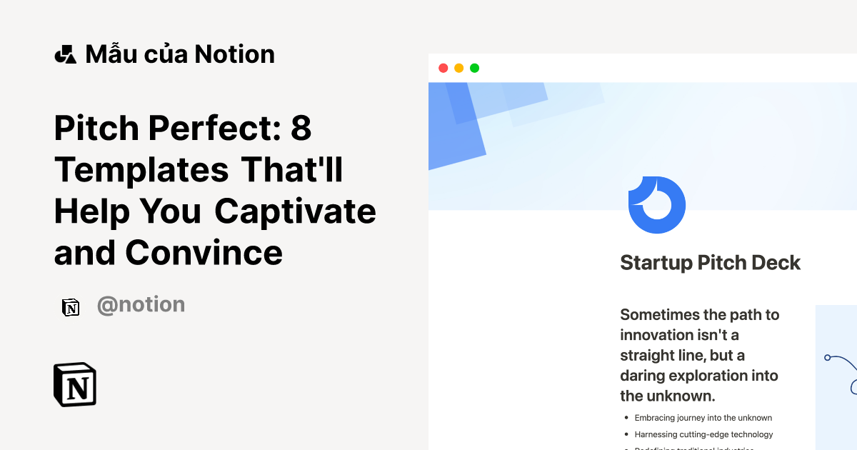 Pitch Perfect: 8 Templates That'll Help You Captivate and Convince ...