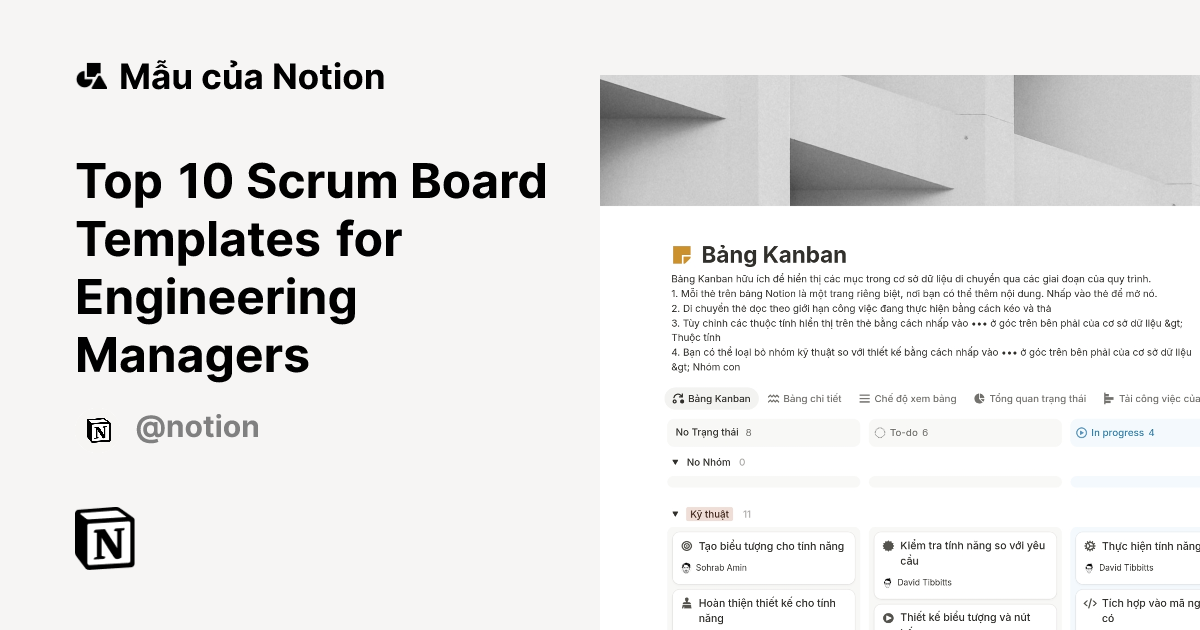 Top 10 Scrum Board Templates for Engineering Managers | Thị trường mẫu ...