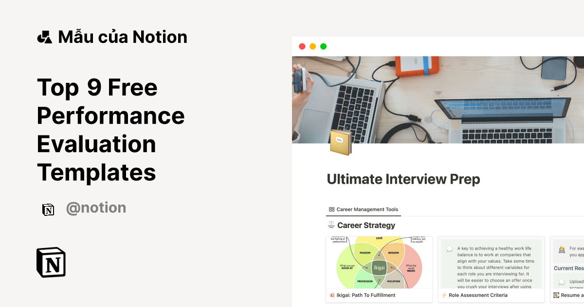 Top 9 Free Performance Evaluation Templates | Thị trường mẫu Notion