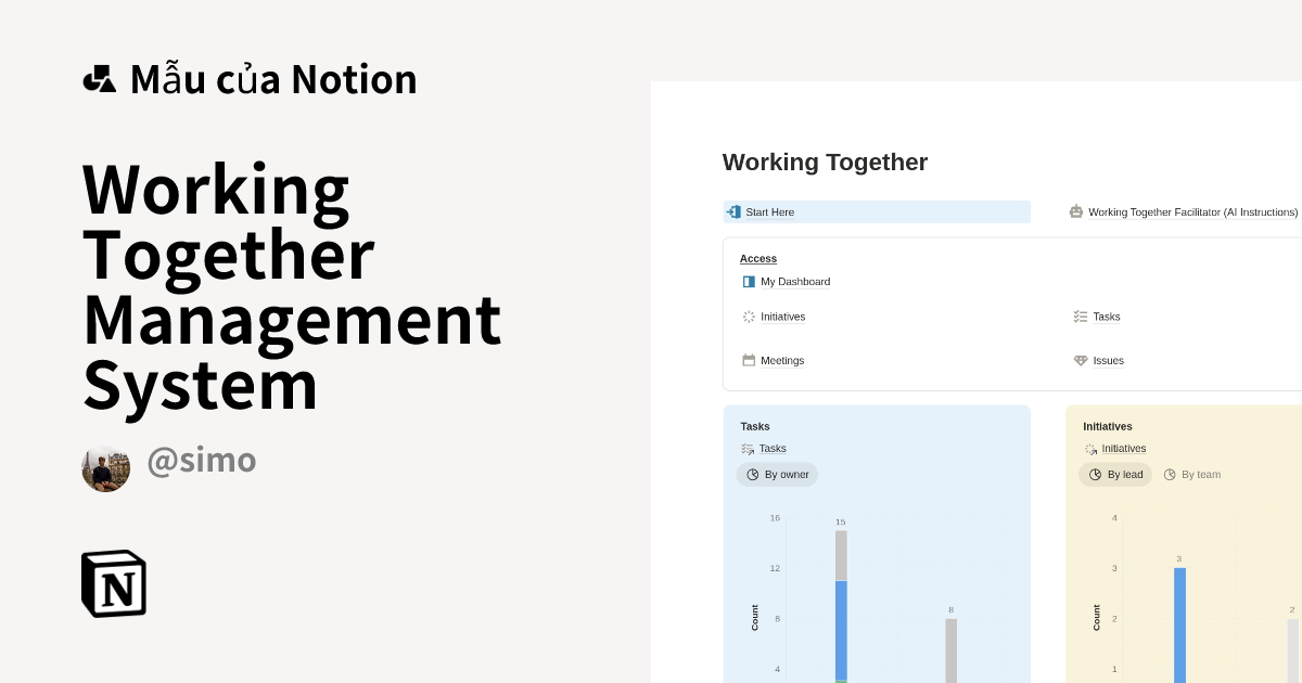 Working Together Management System Mẫu do Simone Smerilli tạo | Thị ...