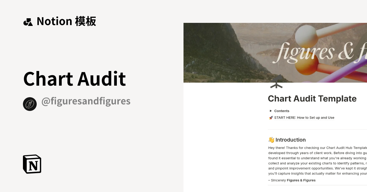 来自 Figures & Figures 的 Chart Audit 模板｜Notion市集