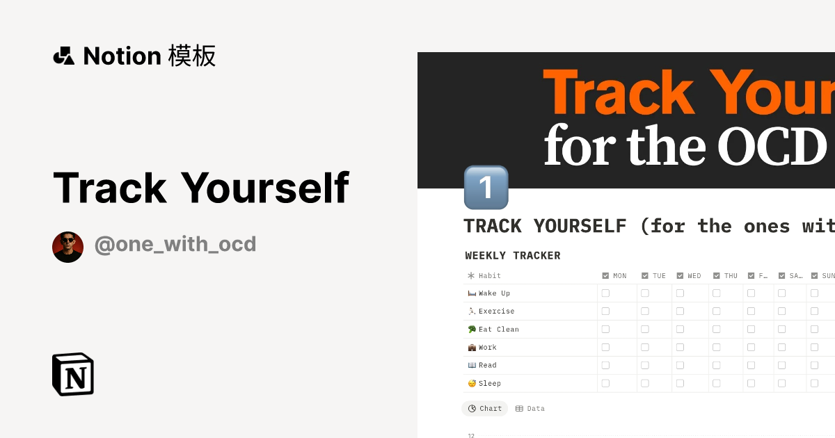Track Yourself 模板 | Notion 市集